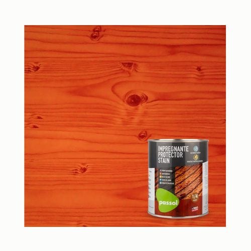 Protector De Madera Stain Caoba 1 Litro Passol - FERRETERÍA EMANUEL